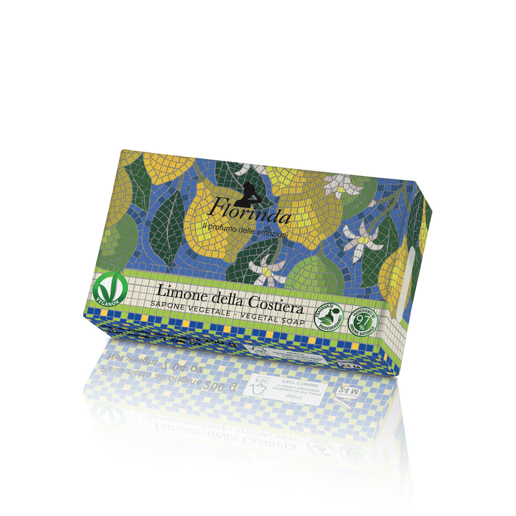 Sapun vegetal Florinda cu parfum de Lamaie, La Dispensa, 100 g – Tuju