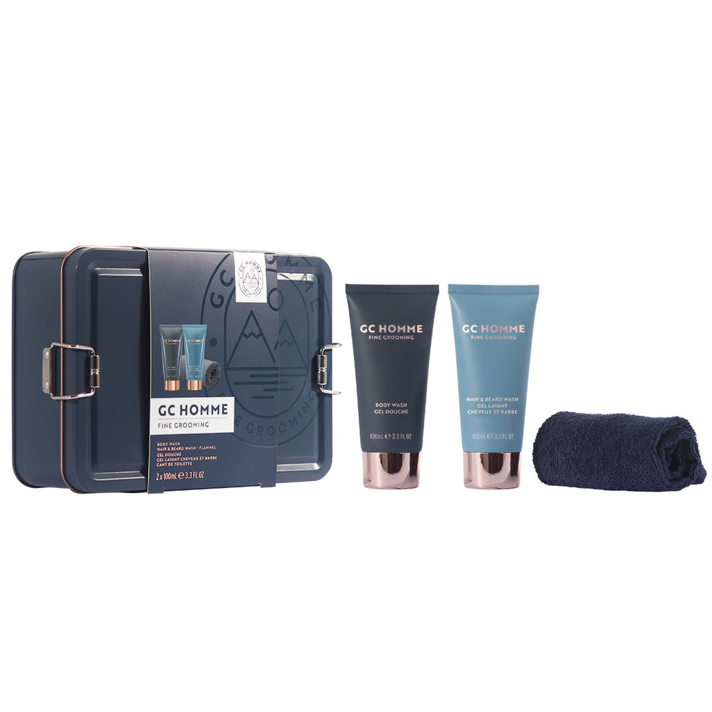 Set Cadou On the Go, GC Homme Fine Grooming, Gel de Dus, Sampon pentru ...