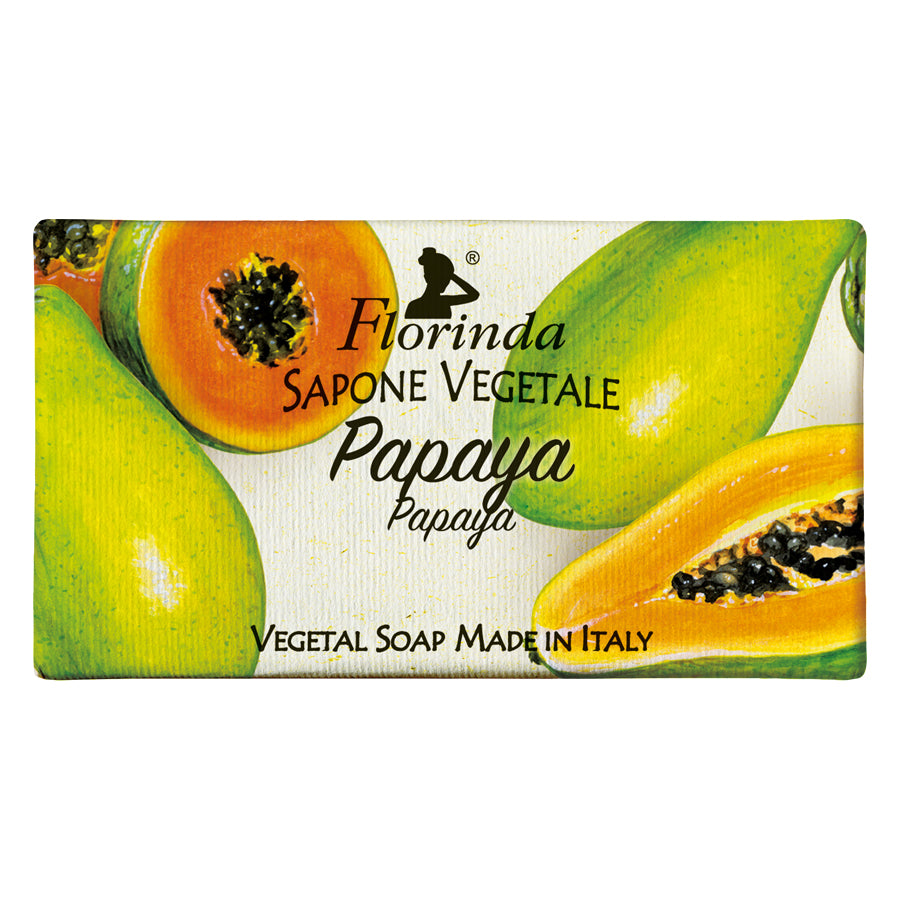 Sapun Vegetal Florinda cu parfum de Papaya, La Dispensa, 100g – Tuju
