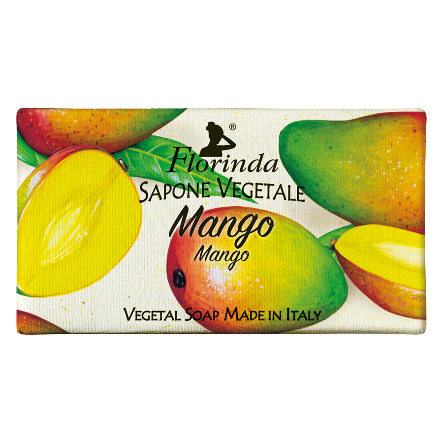 Sapun vegetal Florinda cu parfum de Mango, La Dispensa, 100 g – Tuju