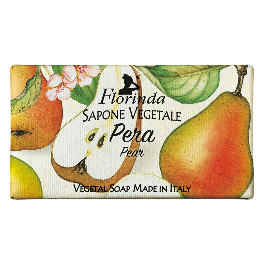Sapun vegetal Florinda cu parfum de Piersici Albe, La Dispensa, 100g – Tuju