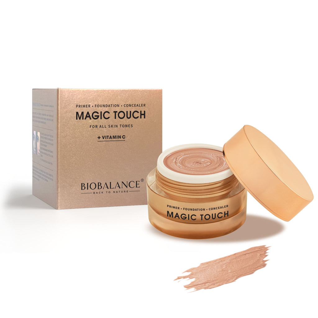 Magic Touch - Primer, fond de ten si anti-cearcan cu vitamina C, pentr ...